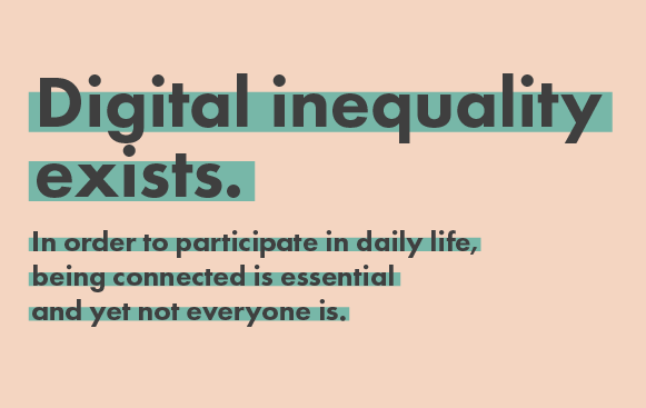 Digital Inequality Exists - Sheffield Students' Union