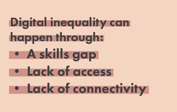 Digital Inequality Exists - Sheffield Students' Union
